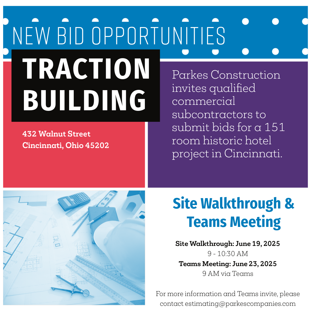 New Bid Opportunities - Traction Building | The Port – Cincinnati